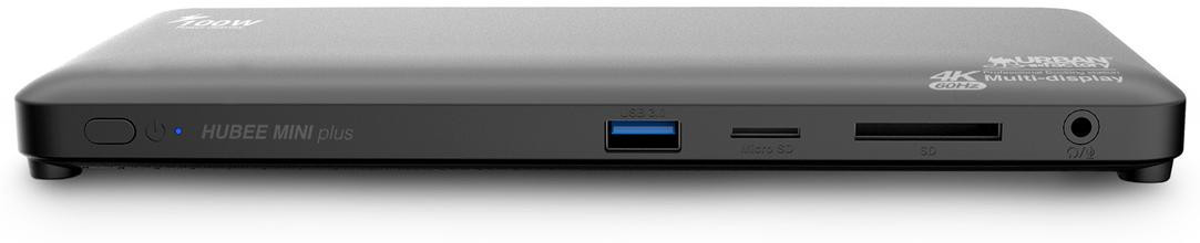 Urban Factory Hubee Dock Mini Plus USB-C 13 en 1 4K Multi