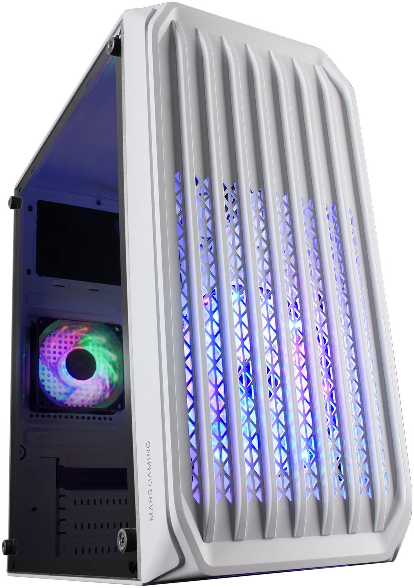 Boitier Mini Tour Micro ATX MC-S2 RGB - Design Compact et Gamer en Blanc
